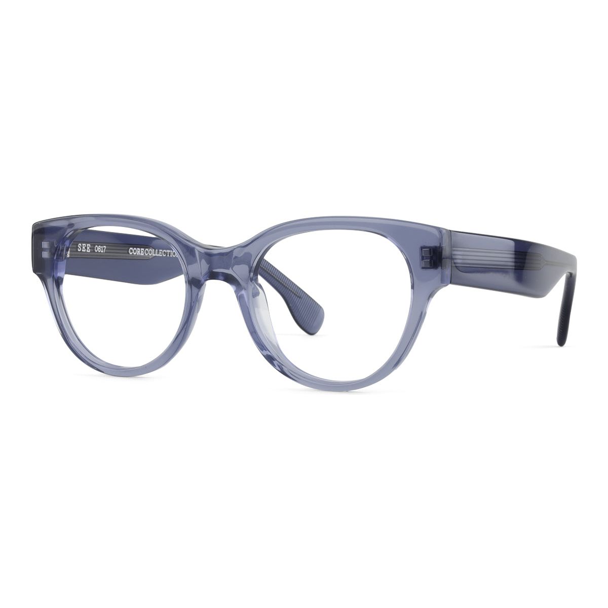 SEE Eyewear Eyeglasses | Cat-Eye, Italian, Wide Fit Acetate Frames