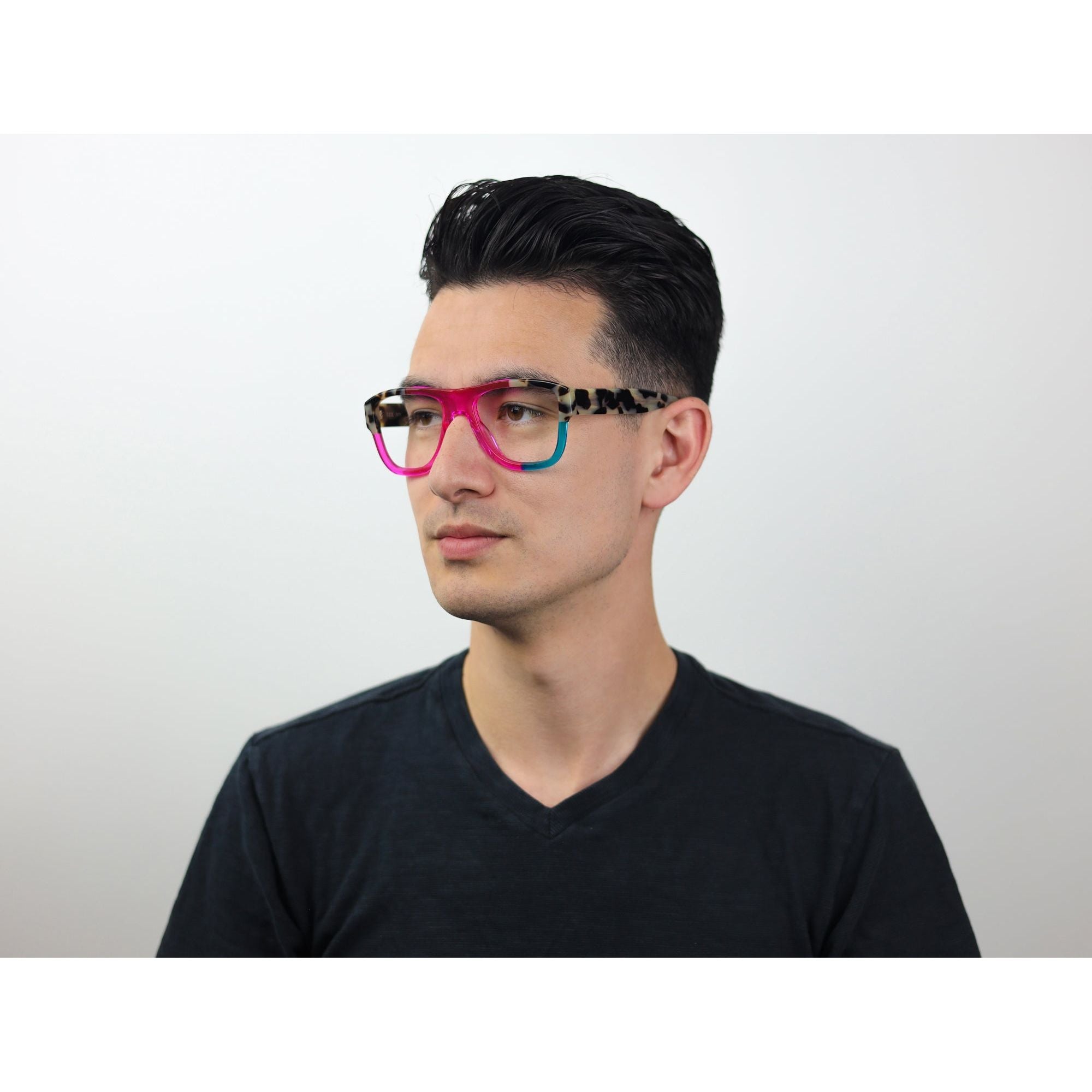 Colorful SEE 5975 Eyeglasses - Italian Wide Acetate Frames