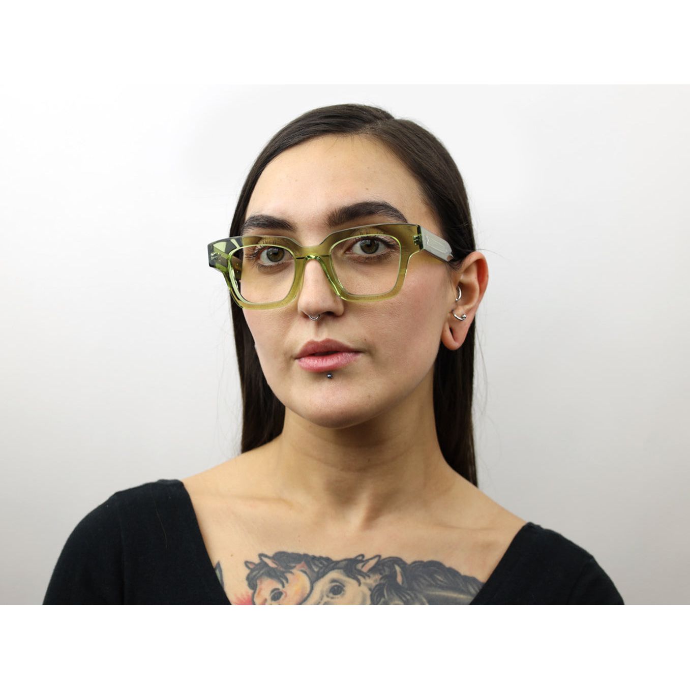 SEE 2649 Handcrafted Italian Eyewear - Pink, Green, Black