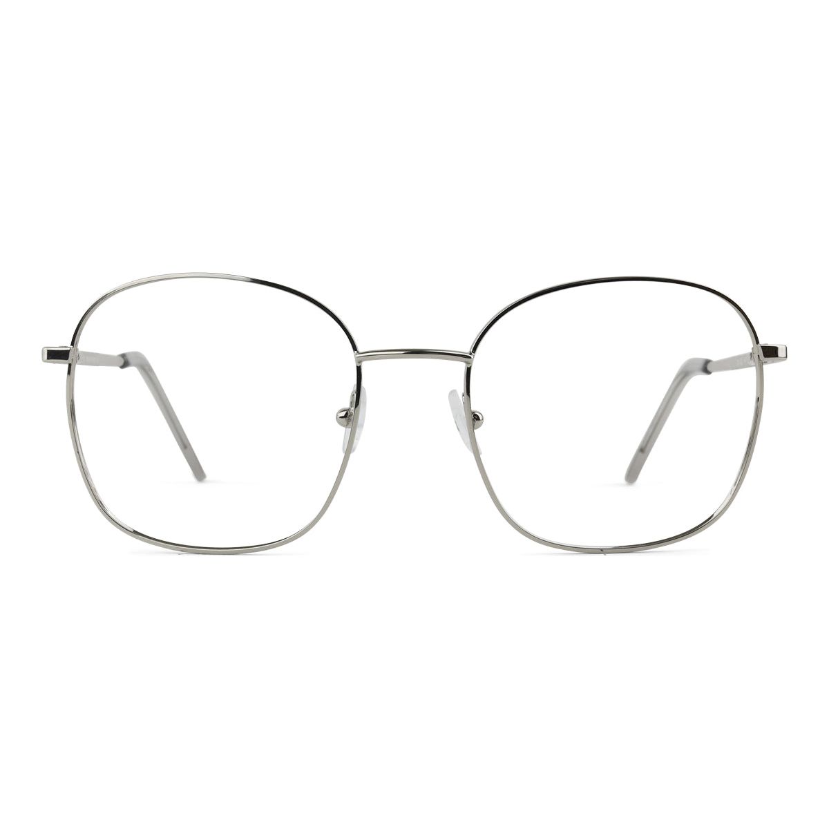 Chic Oversized Wire Frame Eyeglasses - Comfy & Stylish | SEE 7936