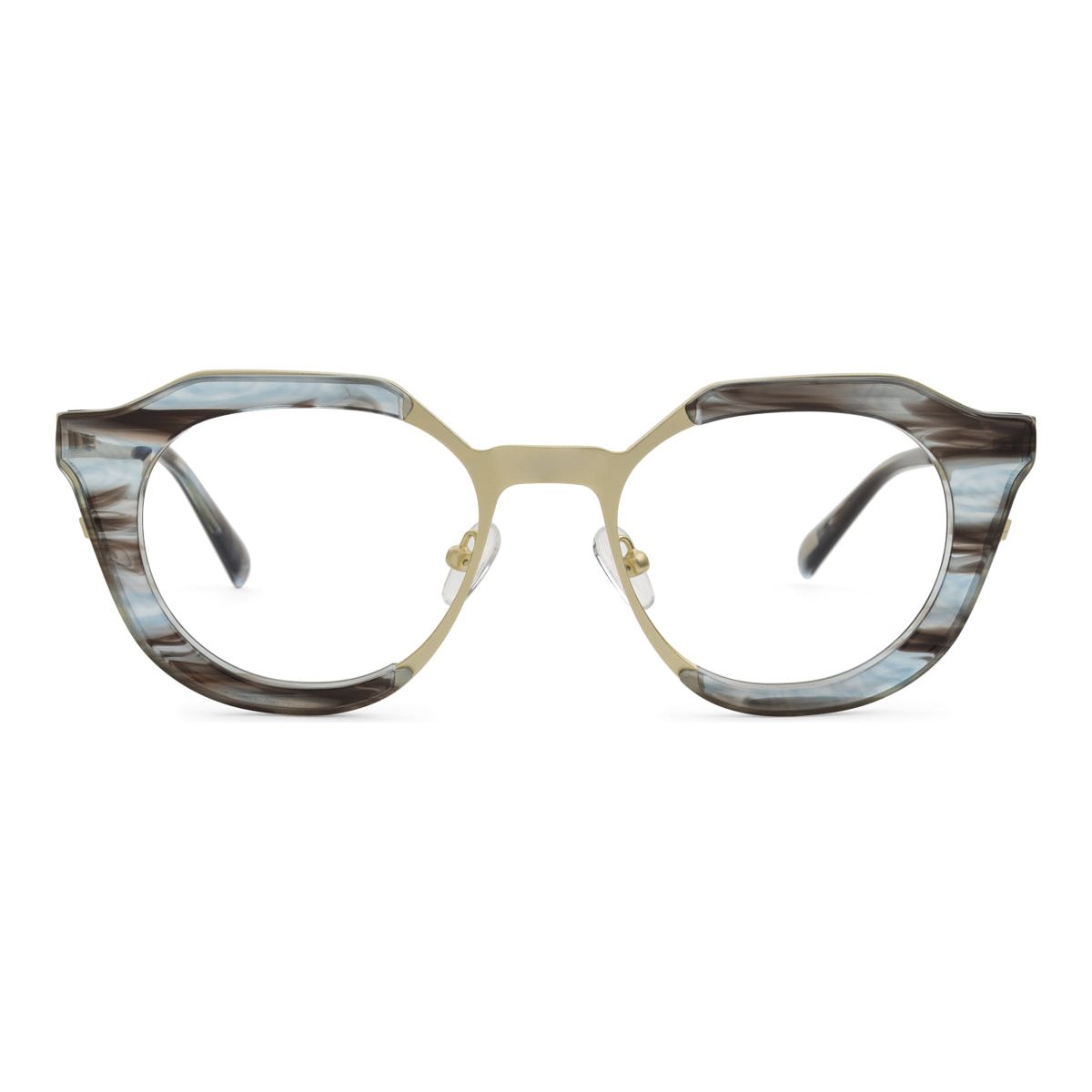 Japanese Made SEE 8174 Mixed-Material Wide Eyewear Frames